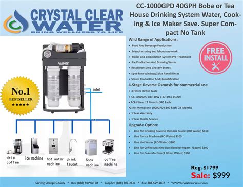 Crystal Clear Water Systems Products Catalog Orange County Ca Crystal