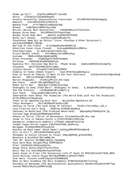 Anime Decryption Keys Pdf