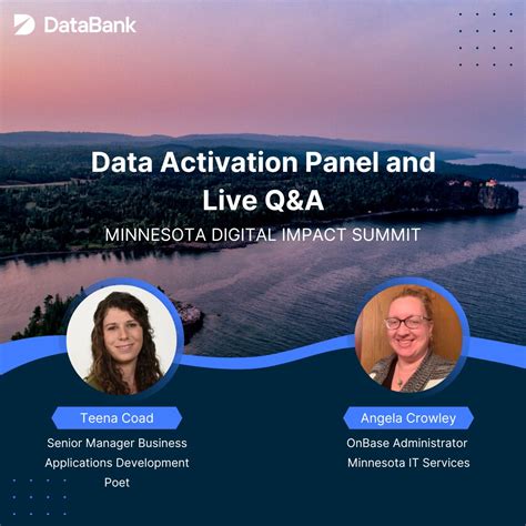 Databank Imx On Linkedin The Minnesota Digital Impact Summit Is Only One Week Away Spend The Day…