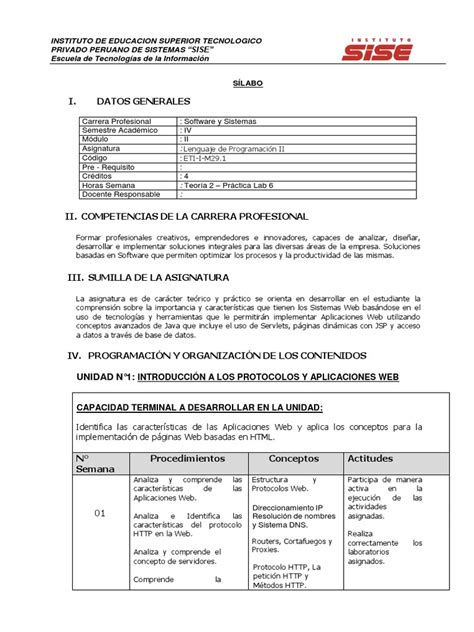 Iv C Dcb Lenguaje De Programacion Ii V0109 Pdf