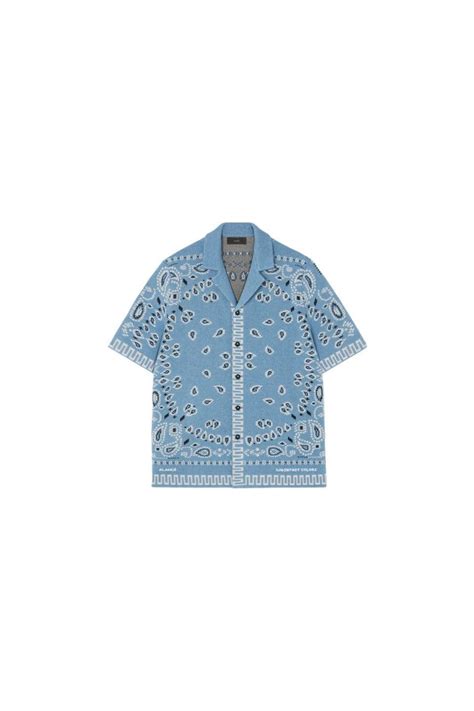Alanui Bandana Piquet Shirt 半袖シャツ トップス