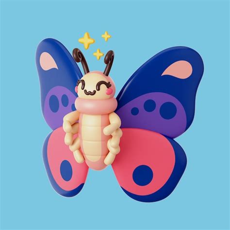 Free Psd 3d Illustration Of Insect