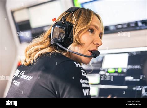 Sakhir Bahrain 4th Mar 2023 Ruth Buscombe Gbr Alfa Romeo F1 Team