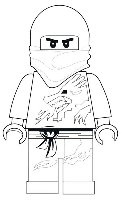 Ninjago Zane Coloring Pages At Getcolorings Com Free Printable Colorings Pages To Print And Color