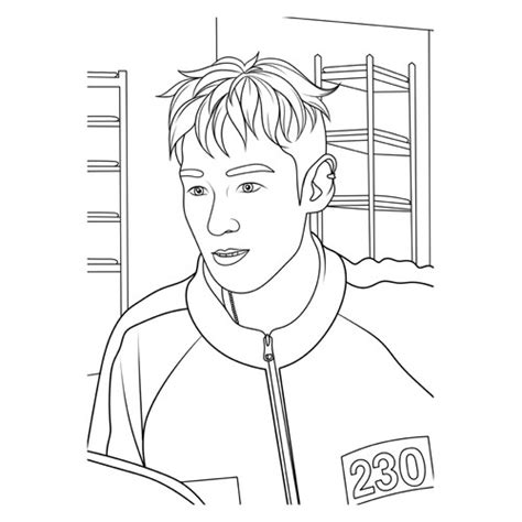 Раскраска Игрок 230 Танос из игры в кальмара 2 распечатать раскраски для детей