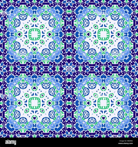 Seamless Tile Pattern Stock Photo Alamy