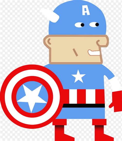 复仇者联盟q版卡通美国队长png图片素材下载图片编号qpavvwwg 免抠素材网