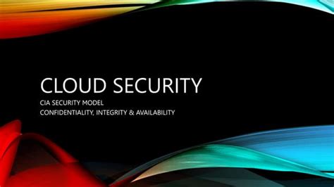 Cloud Security Cia 1 Pptx