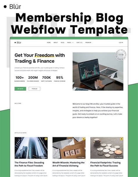Blur Blog Html5 Responsive Website Template