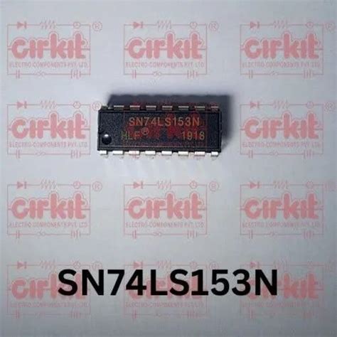 8 Pins Sn74ls153n Dip Sockets For Electronics At ₹ 100 In Mumbai Id