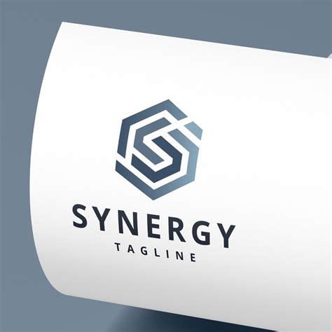 Geometric Hexagon S Letter Logo Masterbundles