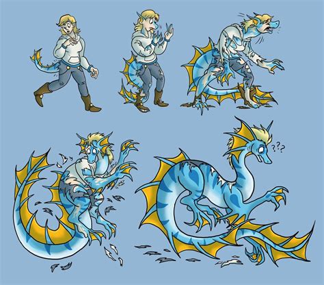 Furry Tf Anime Furry Dragon Wings Dragon Art Character Portraits