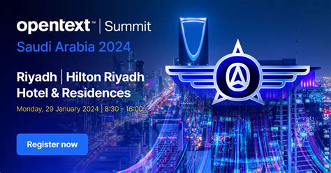 Opentext Emerging Markets On Linkedin Opentextsummit Business2030 Aiinnovation Saudiarabia