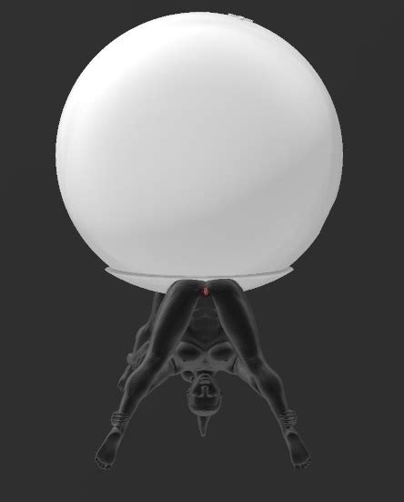 STL file Suporte Alexa Echo Dot 4a e 5a Geração GIrl Sexual Pose 3D print design to downloadCults