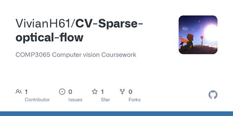Github Vivianh61cv Sparse Optical Flow Comp3065 Computer Vision Coursework