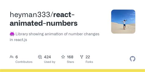 Github Heyman React Animated Numbers Library Showing Animation Of Number Changes In React Js