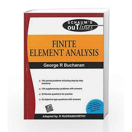 FINITE ELEMENT ANALYSIS By George Buchanan Buy Online FINITE ELEMENT ANALYSIS Book At Best Price