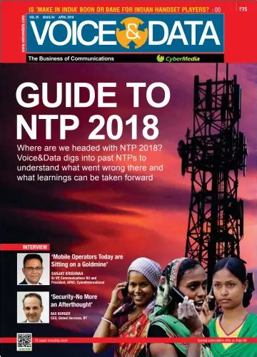 Voiceanddata Magazine Subscription Pressreader