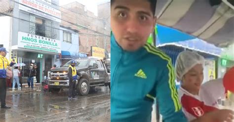 Dueños De Funeraria En La Victoria Agredieron A Vendedora De Desayuno Le Echaron Lejía En Los