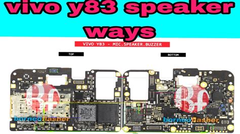 Vivo Y83 Speaker Jumper Solution Speaker Track Techmobile007 Youtube