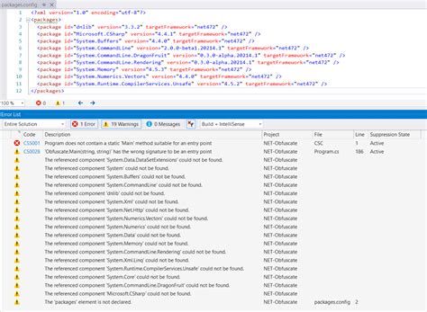 Compile Error Program Does Not Contain A Static Main Method · Issue 2 · Binaryscarynet
