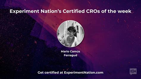 This Weeks Certified Cros
