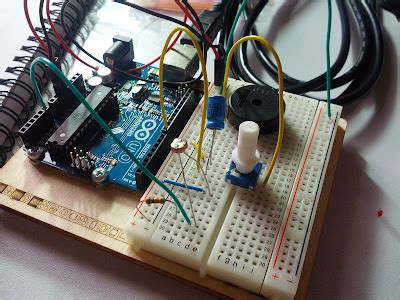 Ygyfreezone Arduino Starter Kit Chapter 06 Light Theremin
