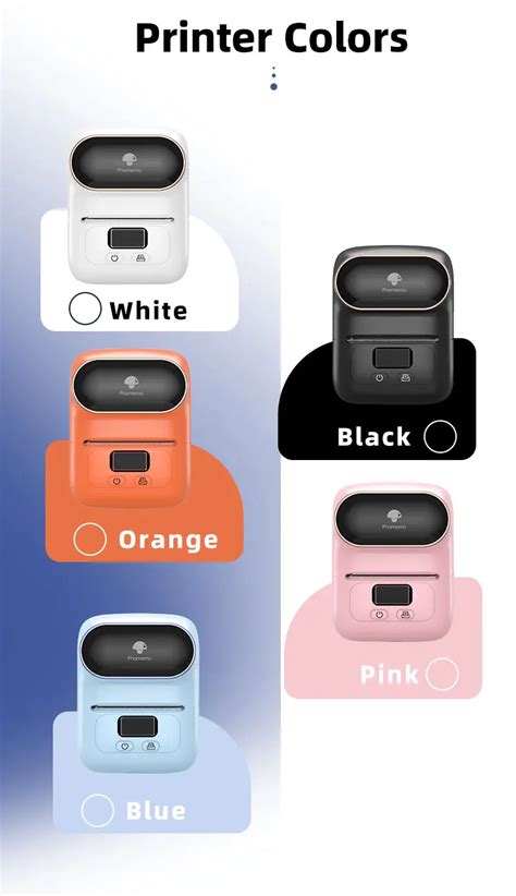 Label Printer Qr Label Printer Inkless Thermal Label Printer Machine