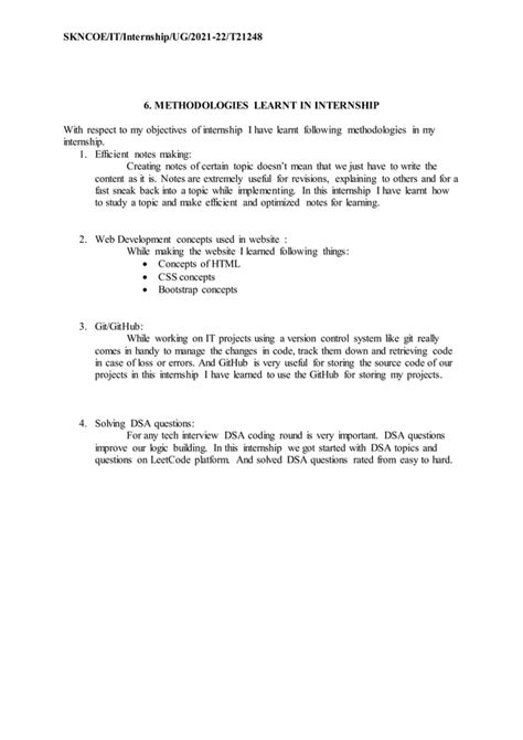 Web Developmentinternshipdocx Web Development Internet