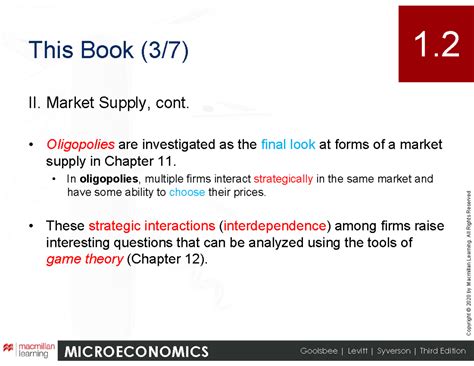 ECON PT Econ Price Theory Chapter Notes Copyright By Macmillan Learning