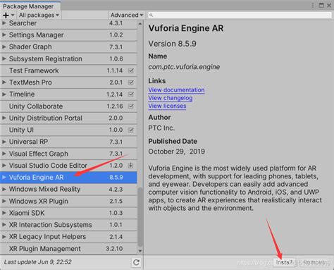unity 添加非托管dll unity导入vuforia插件 mob64ca14137e4f的技术博客 51cto博客