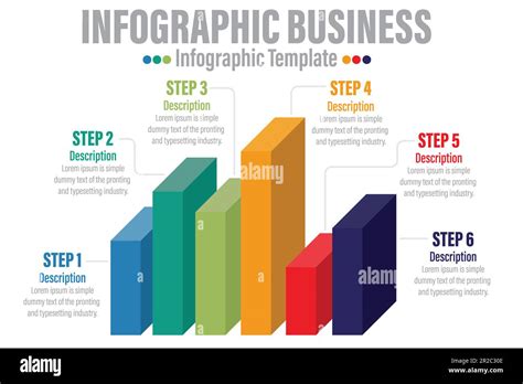 6 Steps Or Six Option Vector Creative Infographic Of Columns Bar Chart With Seven Options 6 Steps Or Six Option Vector Creative Infographic Of Columns Bar Chart With Seven Options