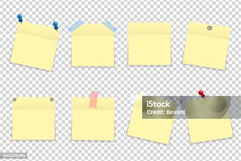 절연 그림자와 함께 노란색 사무실 종이 스티커 팩 벡터 일러스트 레이 션 0명에 대한 스톡 벡터 아트 및 기타 이미지 0명 공란 끈적거리는 Istock