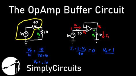Op Amp Buffer Circuit Youtube