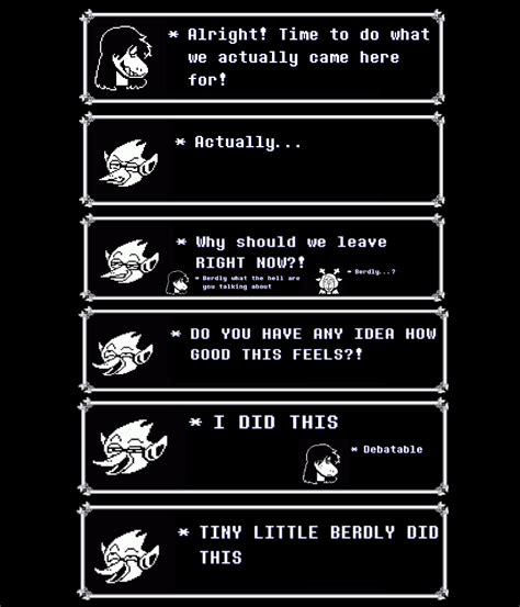 My Take On The Berdly Betrayal Wheatley Berdly Au Made By Error Toonz R Deltarune