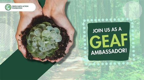 Become A Green Earth Action Day Ambassador 🌍💡 The Green Earth Action