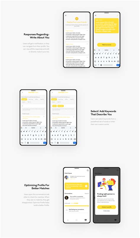 Bumble Dating App Uxui Concept Project Behance