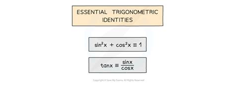 Integrating With Trigonometric Identities Edexcel A Level Maths Pure