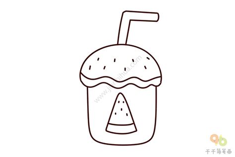 盒装果汁简笔画 盒装橙汁简笔画 大山谷图库