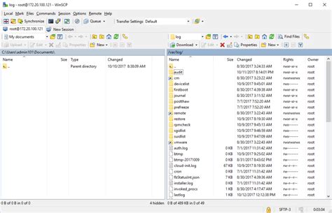 Using Winscp With The Vmware Vcenter Server Appliance