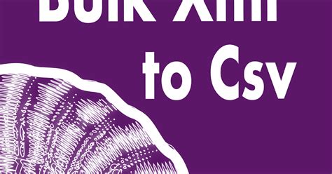 Whiterock Software Convert Xml Files To Csv