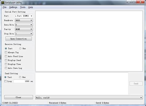 Serial Port Utility Download