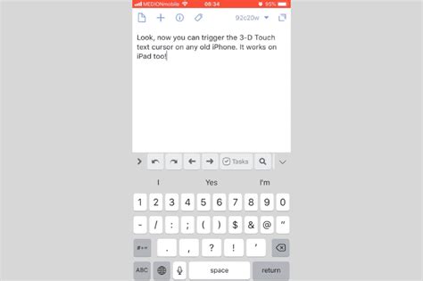 IOS Brings Trackpad Mode To Every IPhone And IPad Cult Of Mac