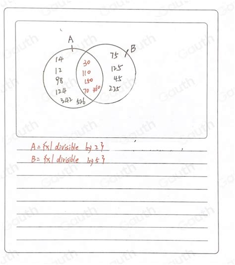 Solved Directions Using Divisibility Tests Place Each Number In The