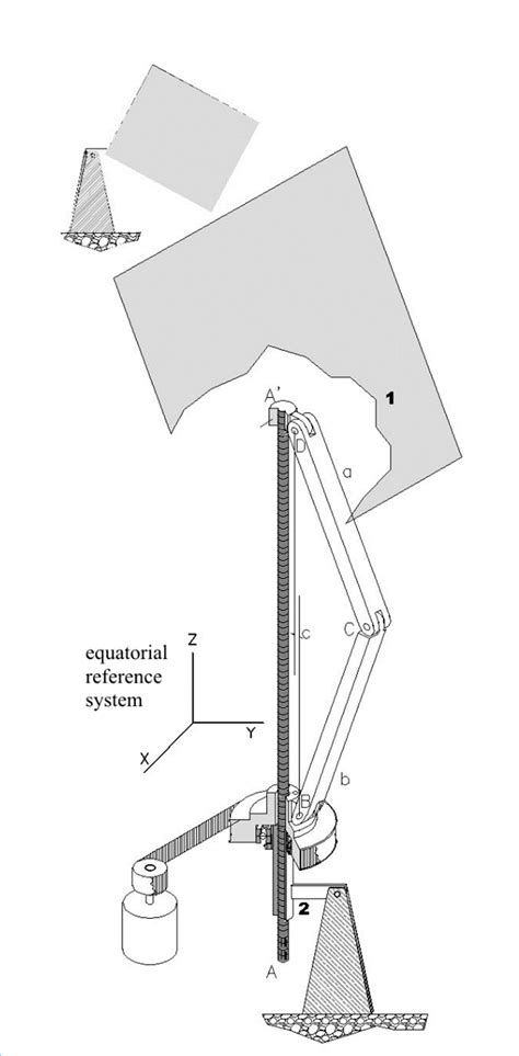 daylighting system based on single axis polar heliostat física para