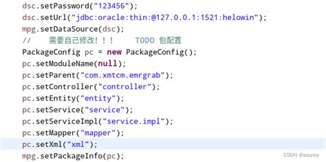 Mybatisplusoracle使用generator生成文件mybatis Generator Oracle Csdn博客