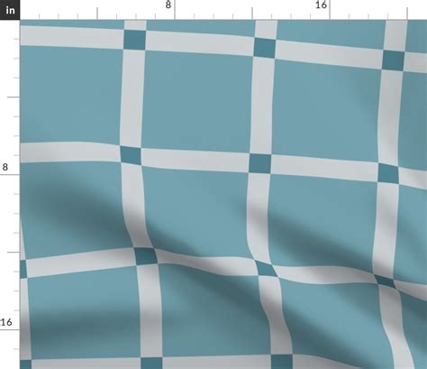 Lattice Grid Squares Lines Geometric Fabric Spoonflower