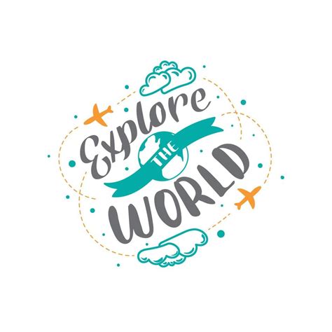 Explore The World Clipart