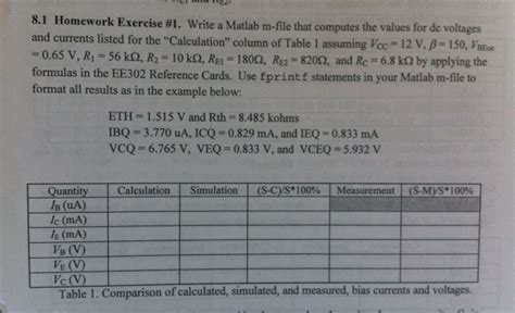 81 Homework Exercise Ni Write A Matlab M File That