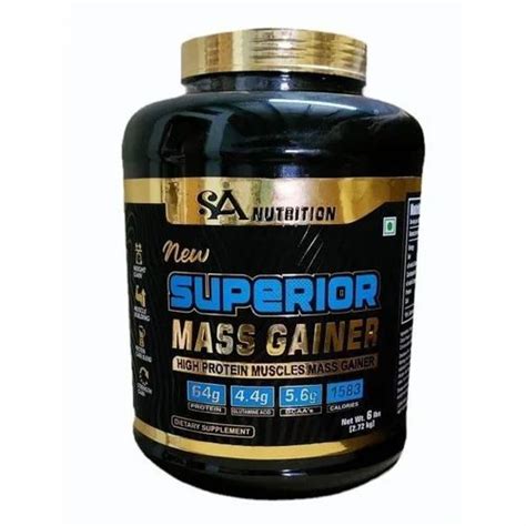 Chocolate 272 Kg Sa Nutrition New Superior Mass Gainer At Rs 3399jar